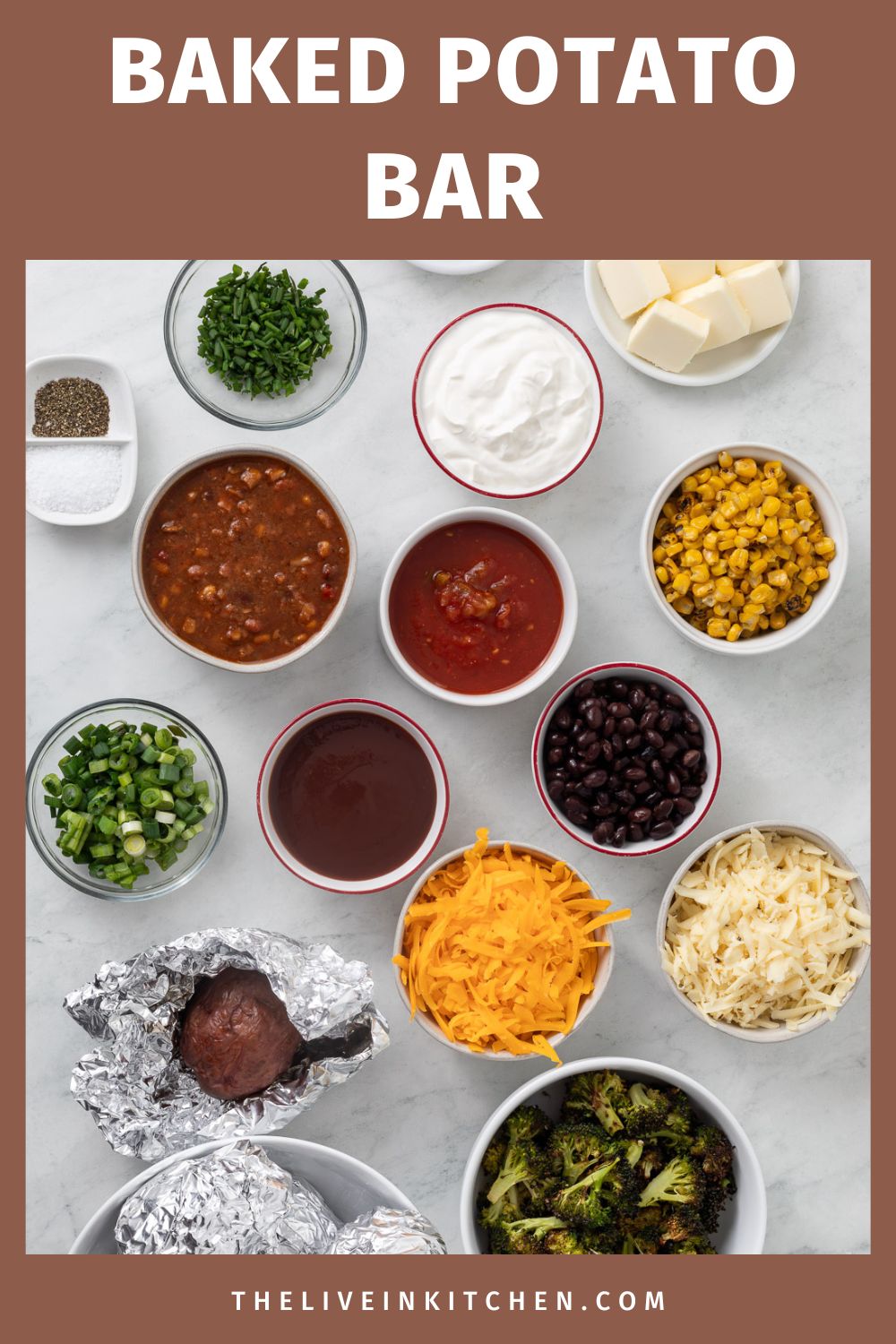Baked Potato Bar - The Live-In Kitchen