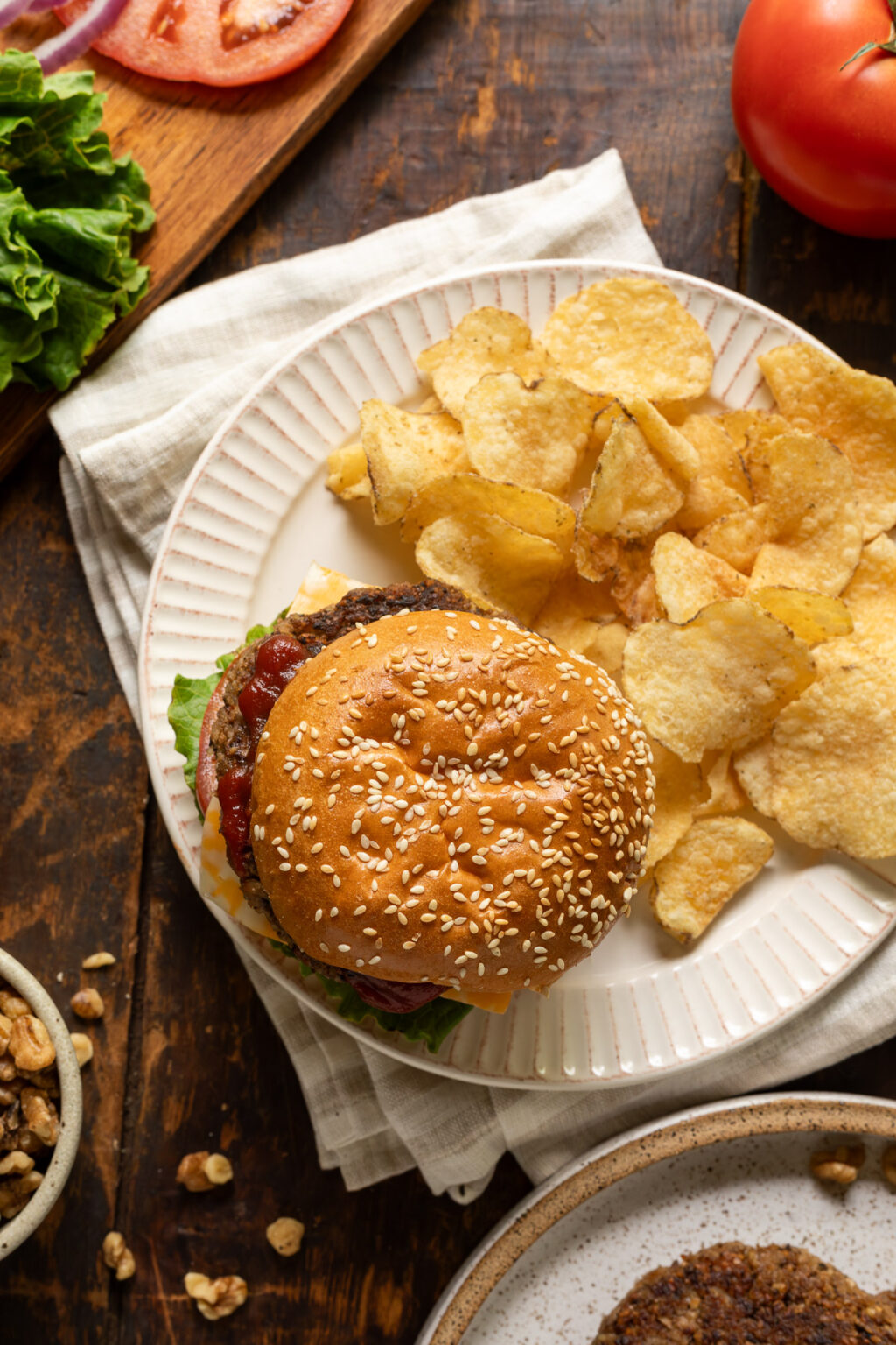 Walnut Burgers - The Live-In Kitchen