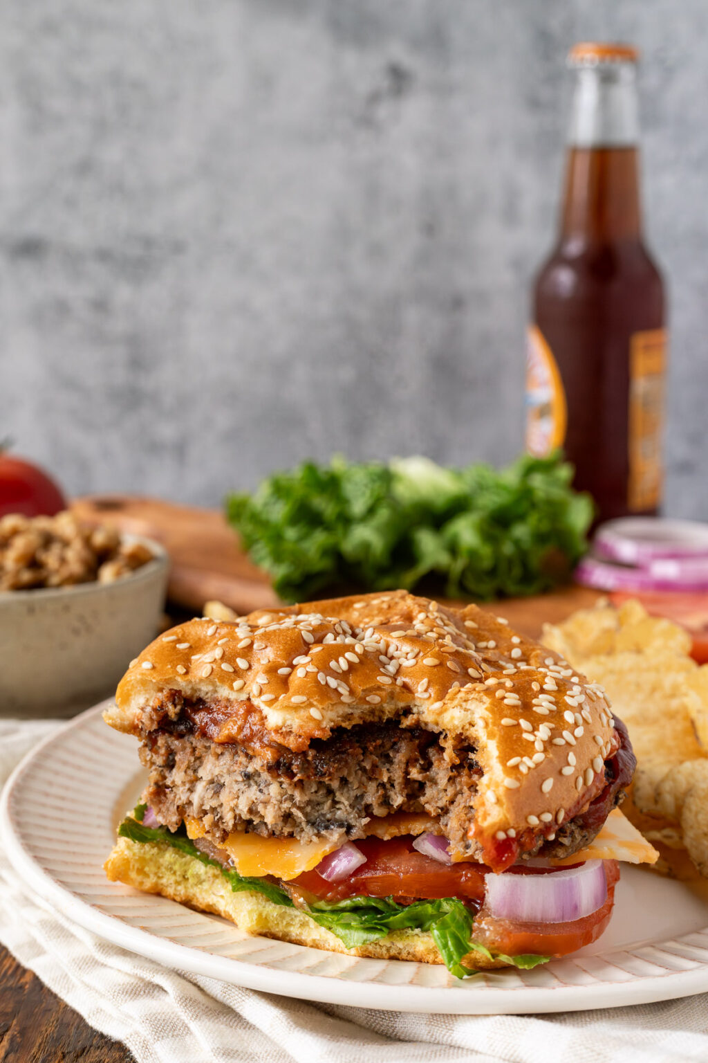 Walnut Burgers - The Live-In Kitchen