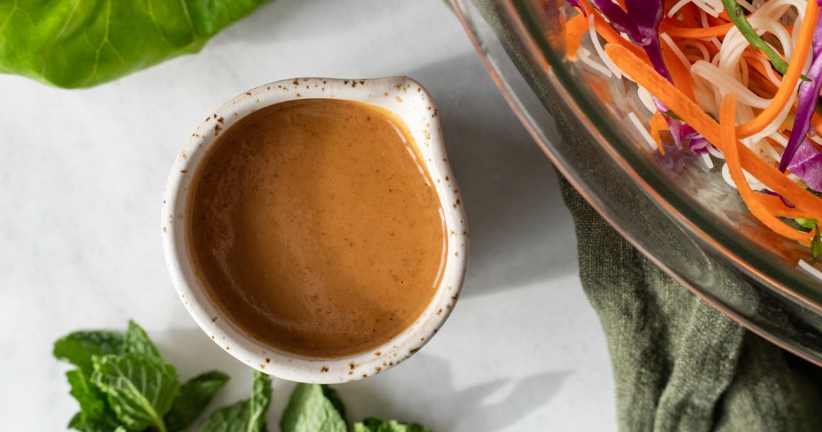 Peanut Dressing - The Live-In Kitchen