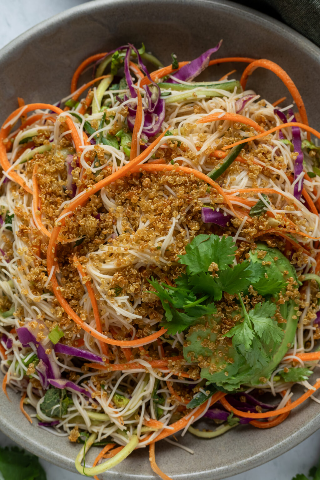 Spring Roll Salad - The Live-In Kitchen