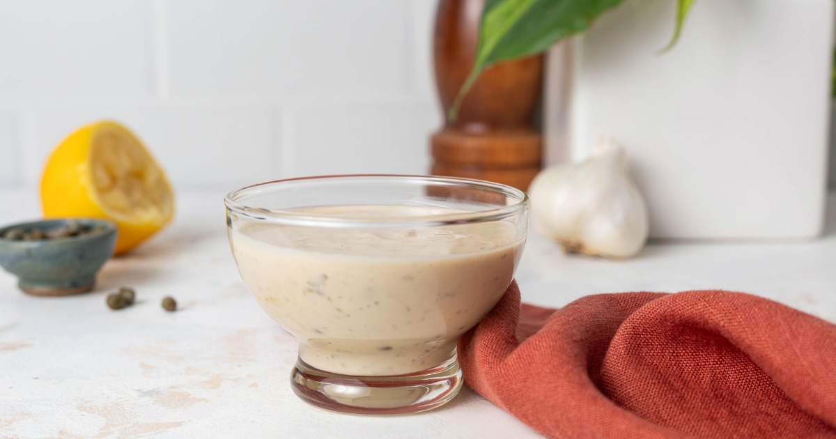 Vegan Caesar Dressing - The Live-In Kitchen